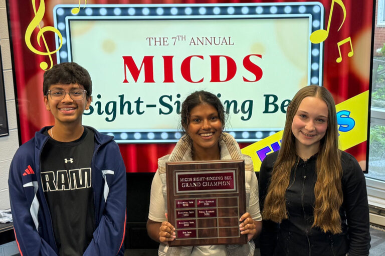 Students Compete in Sight-Singing Bee - MICDS